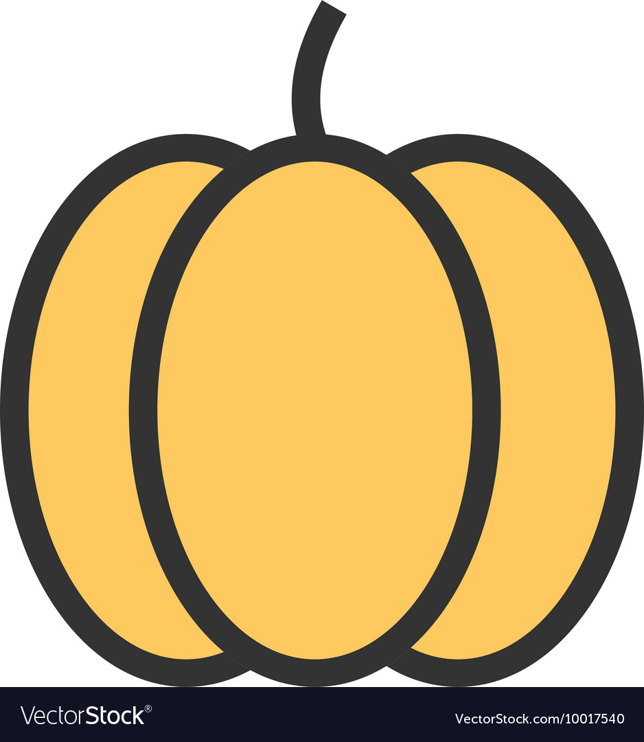 Pumpkin Royalty Free Vector Image - VectorStock