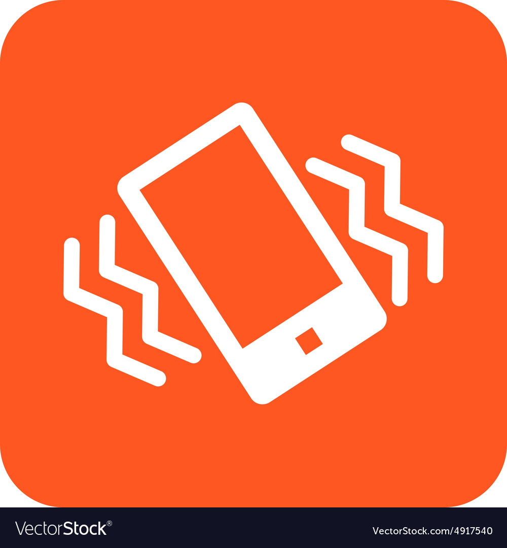 Vibration mode Royalty Free Vector Image - VectorStock Vibration mode Royalty Free Vector Image - VectorStock