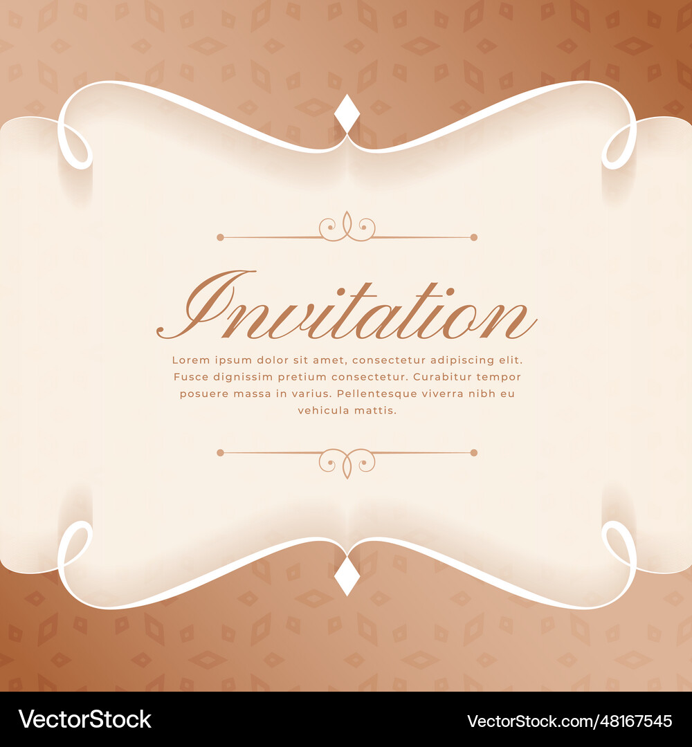 Artistic style floral border background an Vector Image