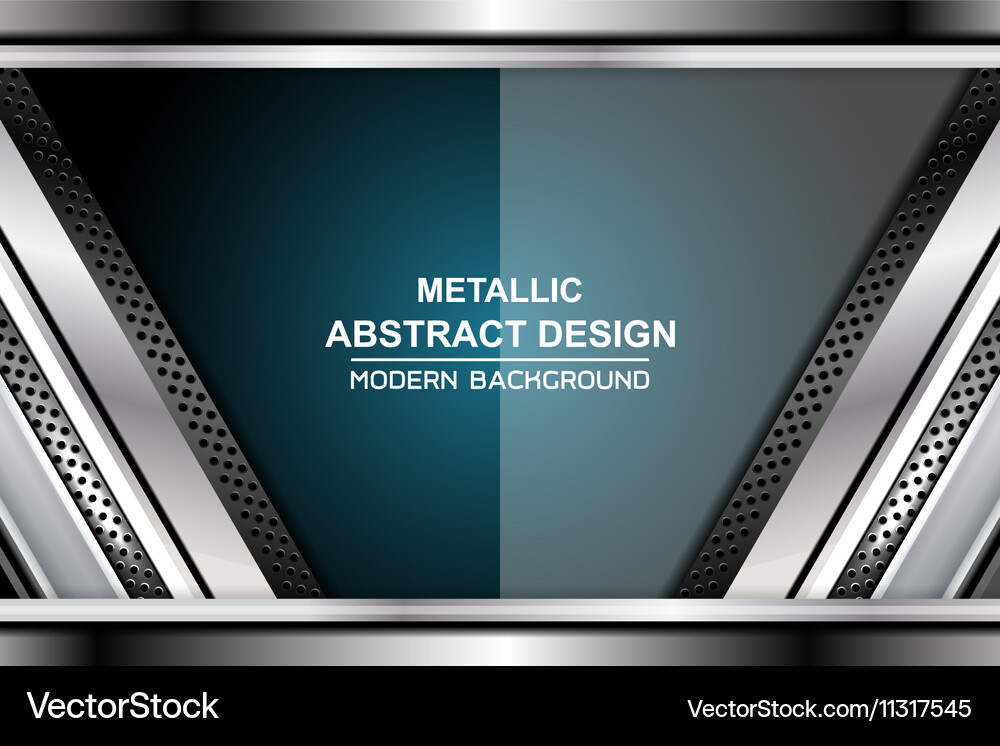 Business metal backgrounds design Royalty Free Vector Image