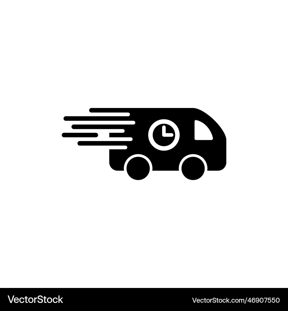 Delivery icon shipping fast icon Royalty Free Vector Image