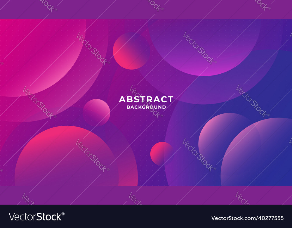 Abstract background trendy gradient shapes Vector Image