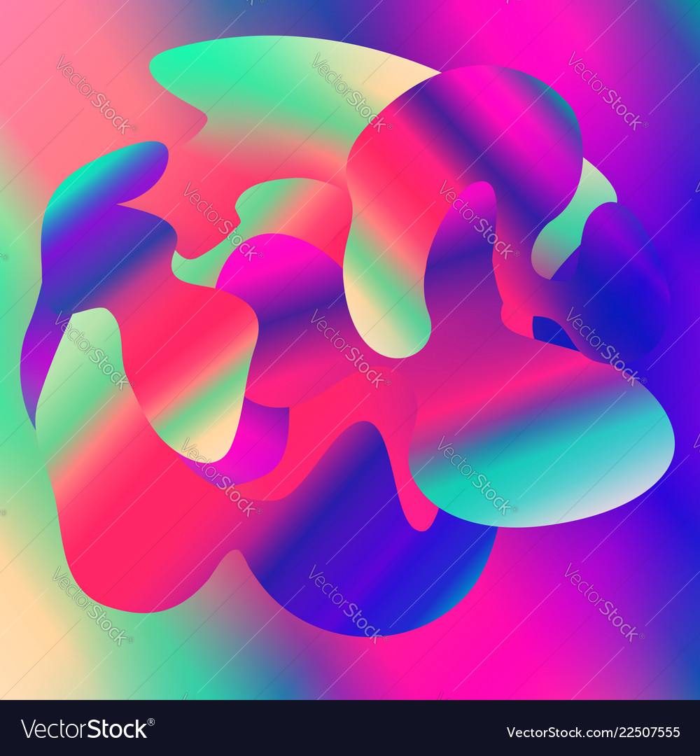 Bright gradient background Royalty Free Vector Image