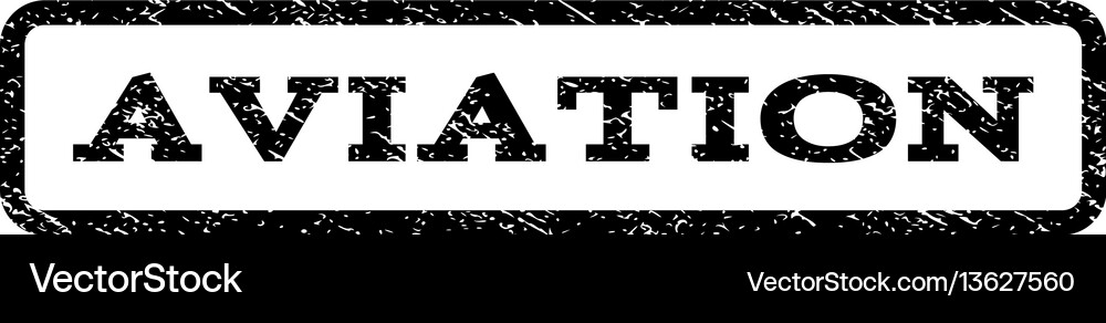 Aviation watermark stamp Royalty Free Vector Image