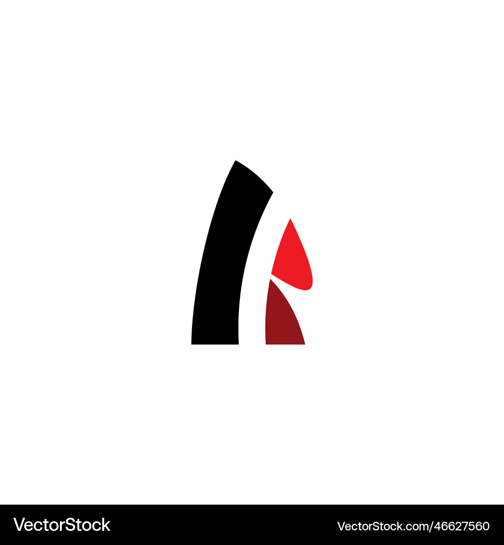 Letter r logo icon symbol Royalty Free Vector Image