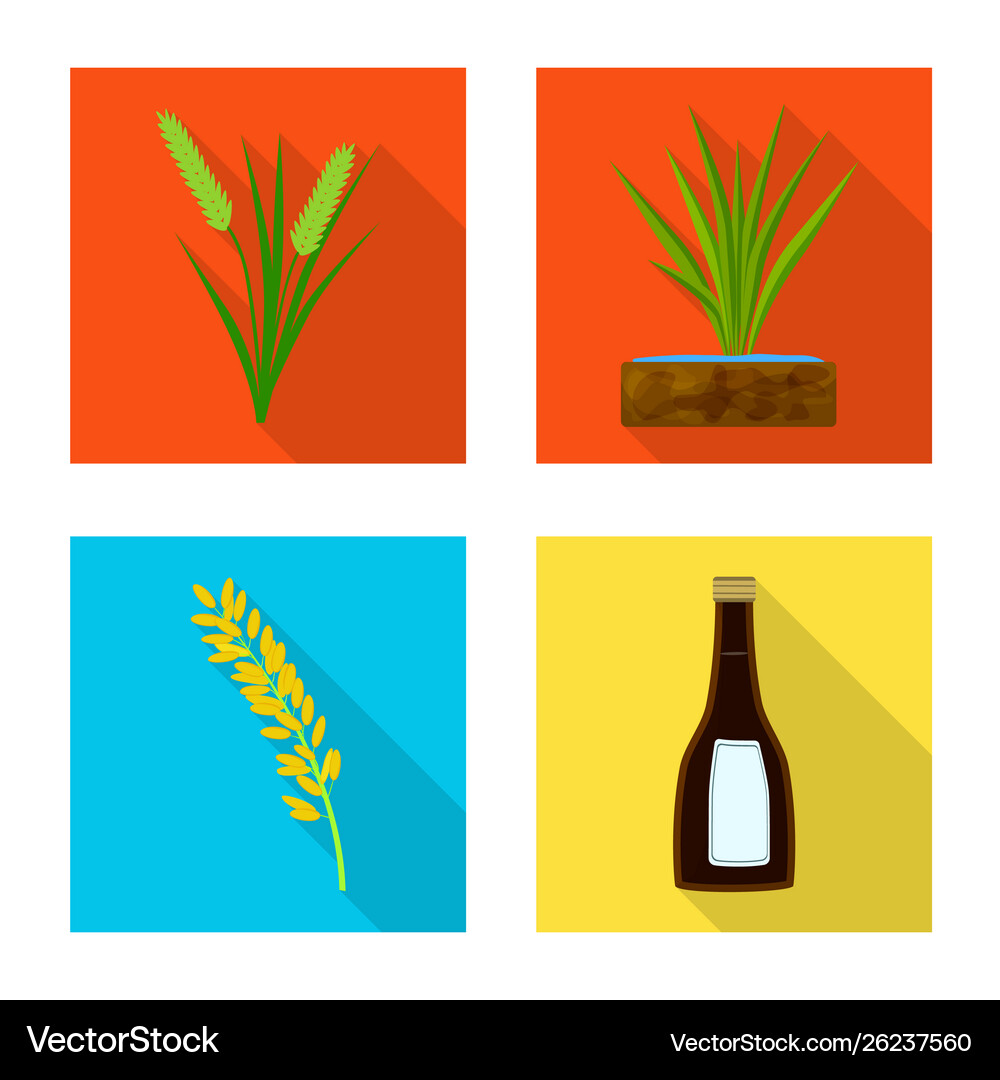 Raw and agricultural sign Royalty Free Vector Image