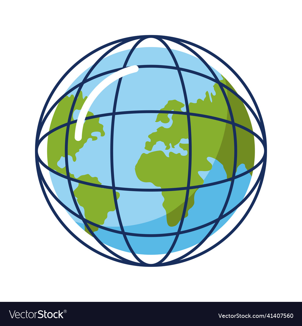 World planet earth Royalty Free Vector Image - VectorStock