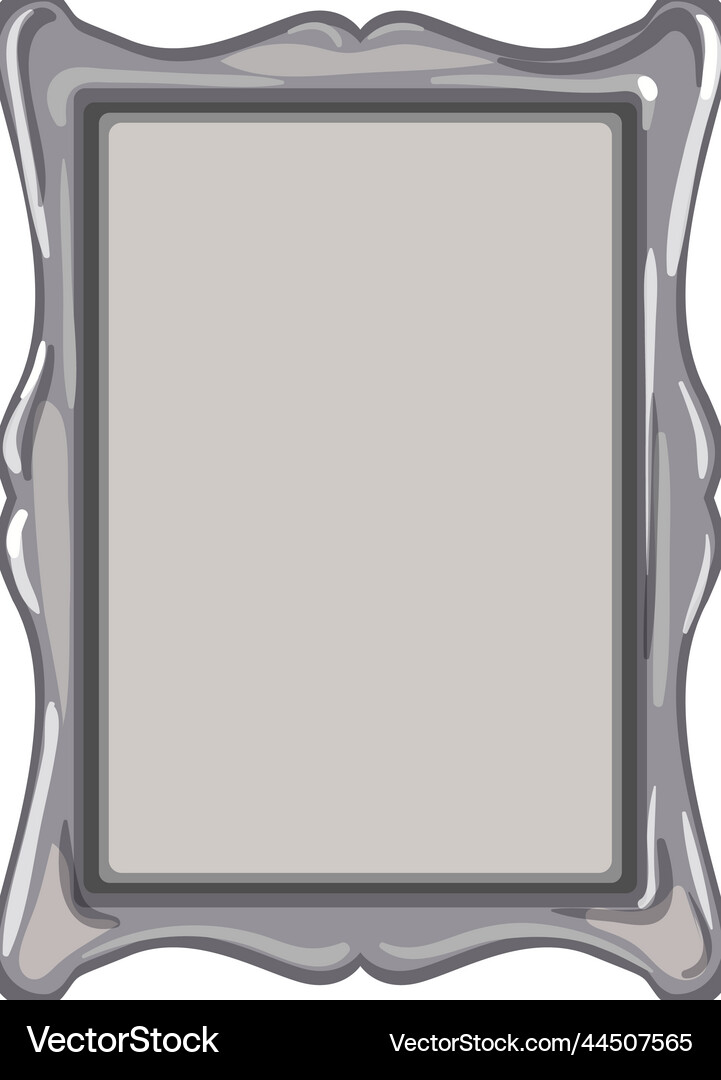 Vintage photo frame cartoon Royalty Free Vector Image