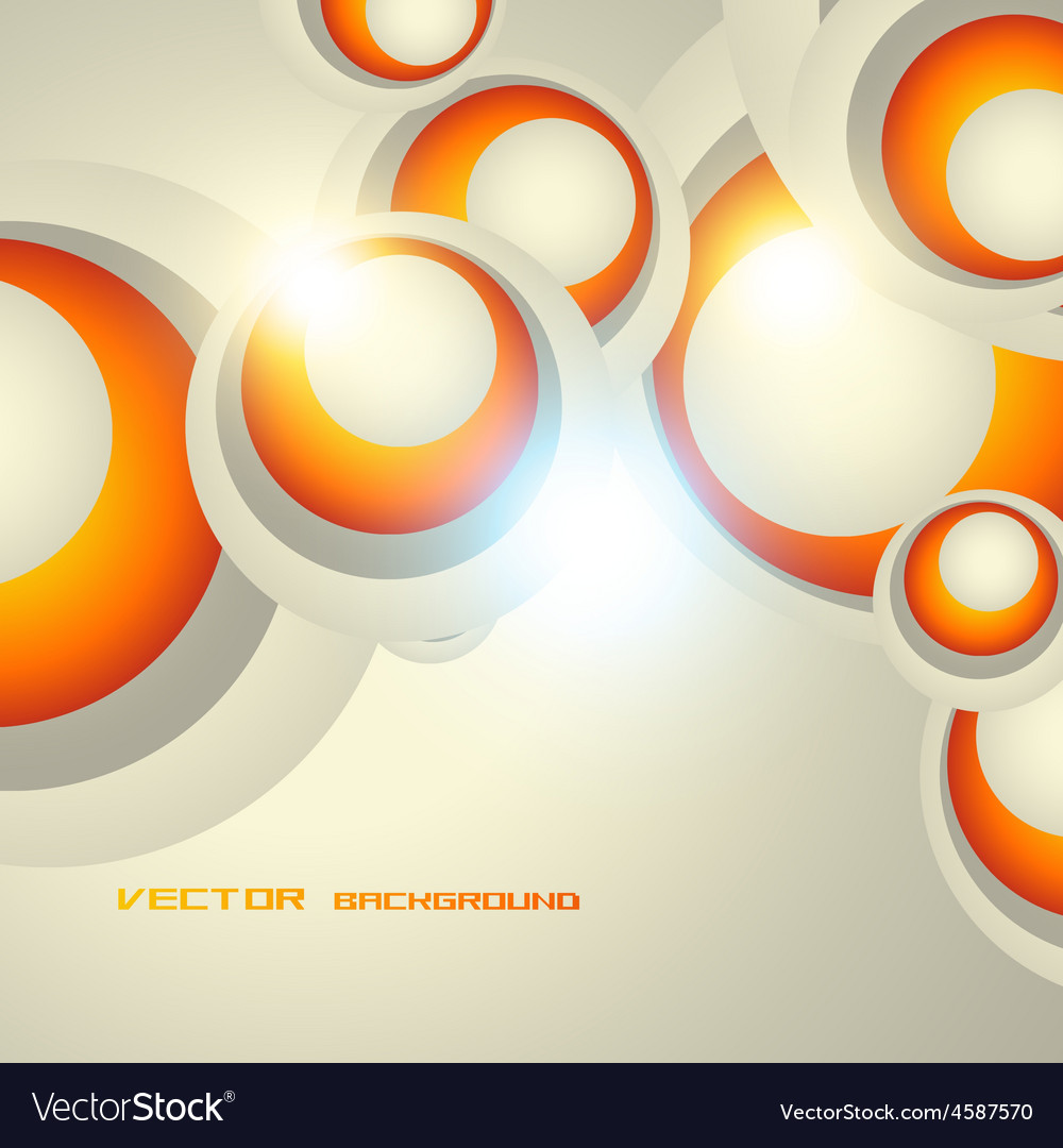 Circle design background Royalty Free Vector Image