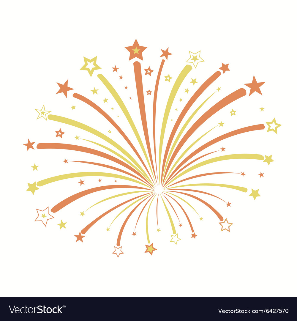 Firework Royalty Free Vector Image - VectorStock