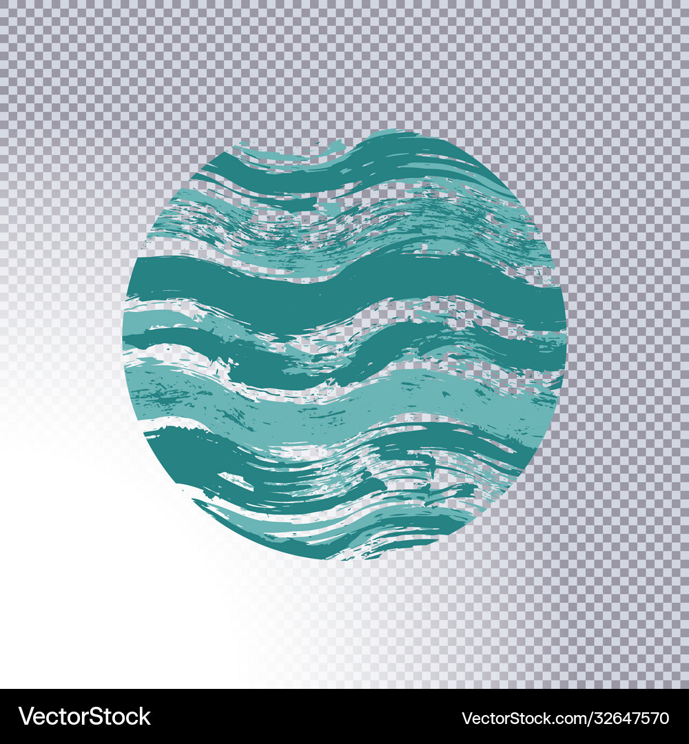 Round background with striped texture Royalty Free Vector