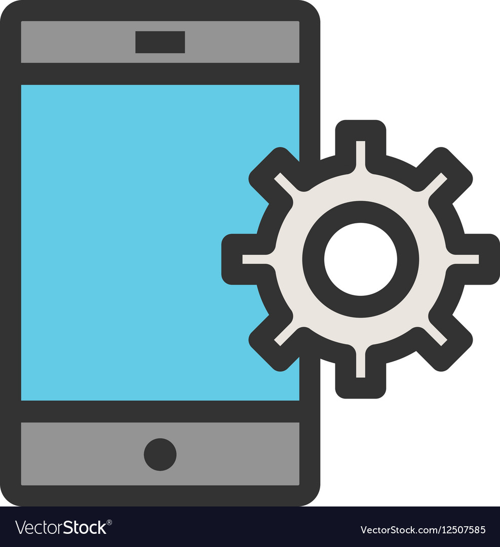 Device settings Royalty Free Vector Image - VectorStock