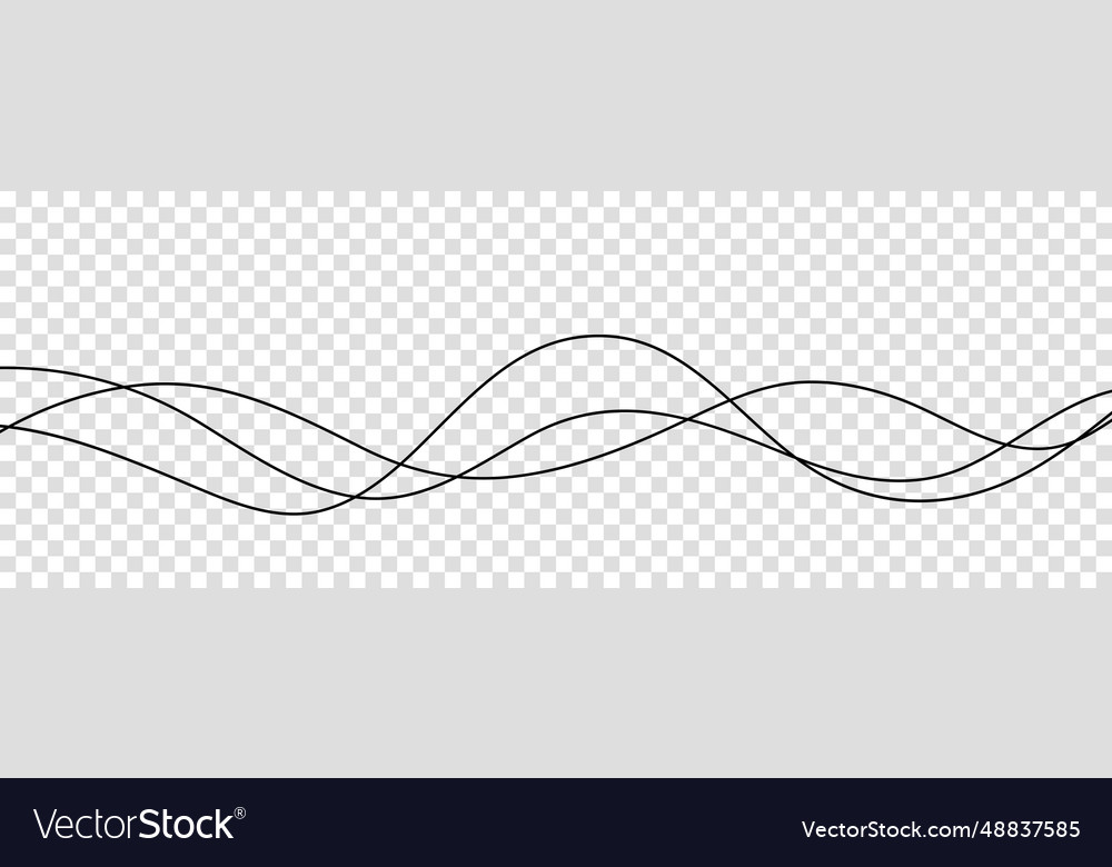 Thin line wavy background Royalty Free Vector Image Thin line wavy background Royalty Free Vector Image