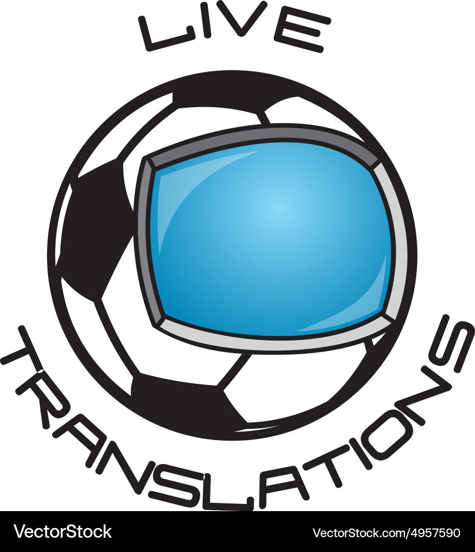 Football event logo Royalty Free Vector Image - VectorStock