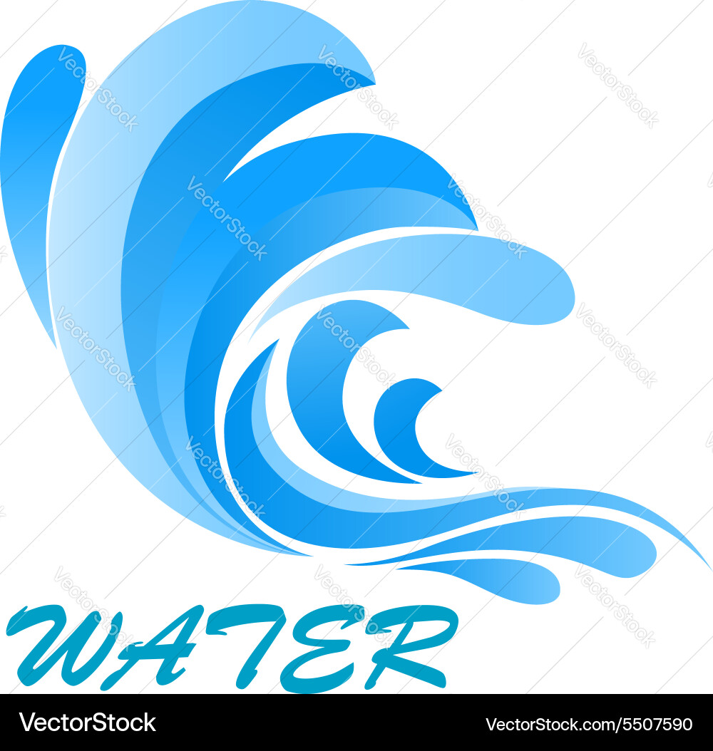 Flowing Water Vector