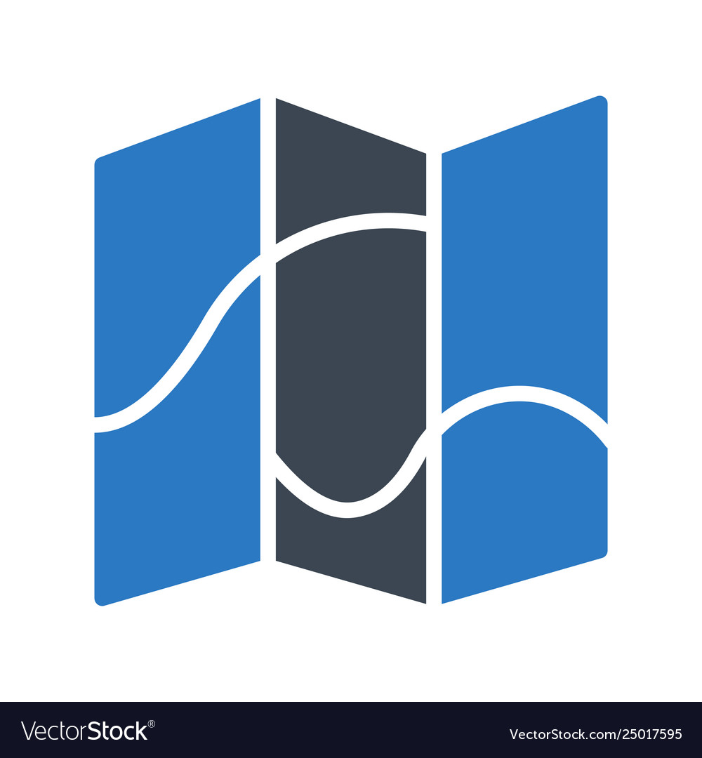 Map Royalty Free Vector Image - VectorStock