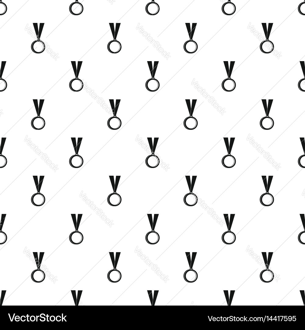 Medal pattern Royalty Free Vector Image - VectorStock