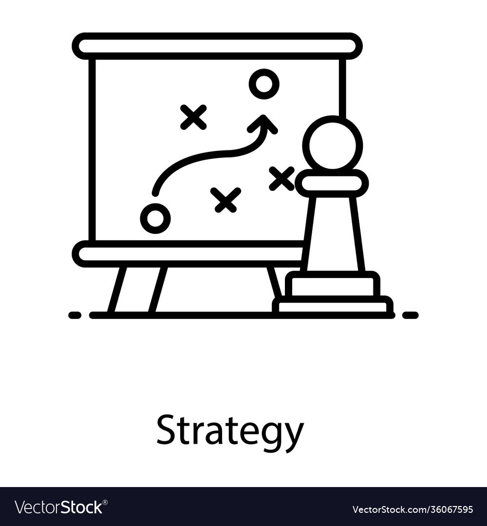 Strategy Royalty Free Vector Image - VectorStock