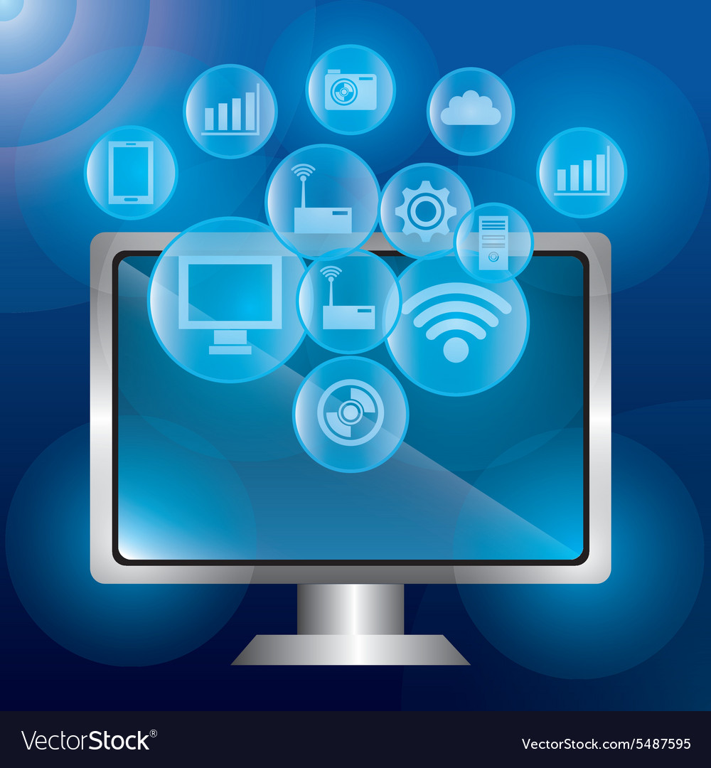 Technology design Royalty Free Vector Image - VectorStock