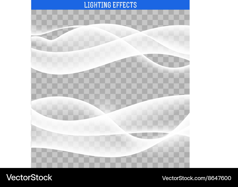 Bright abstract waves the effect of the wave Vector Image