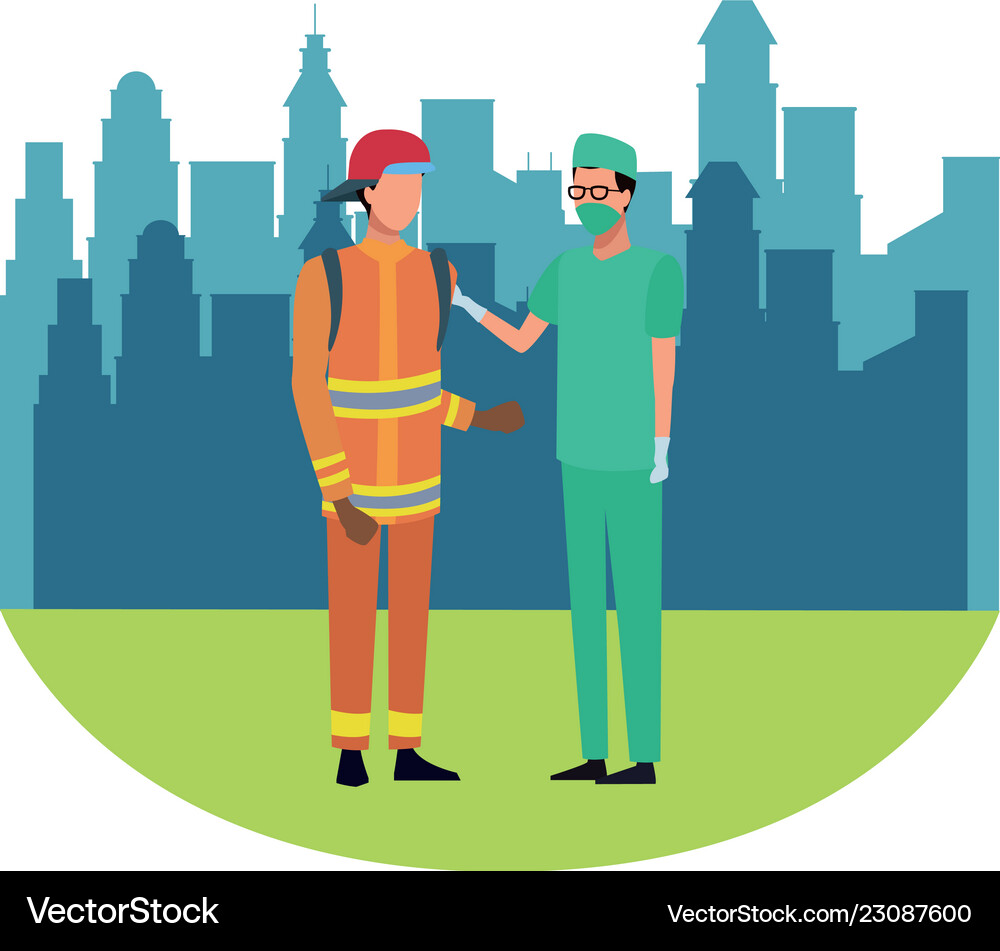 People job and occupation Royalty Free Vector Image