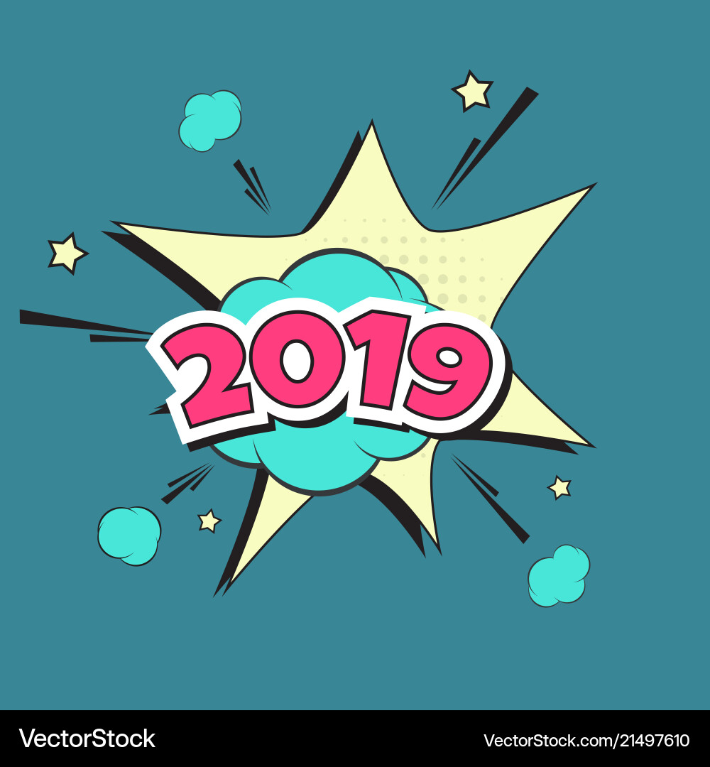 Background with explosion banner Royalty Free Vector Image