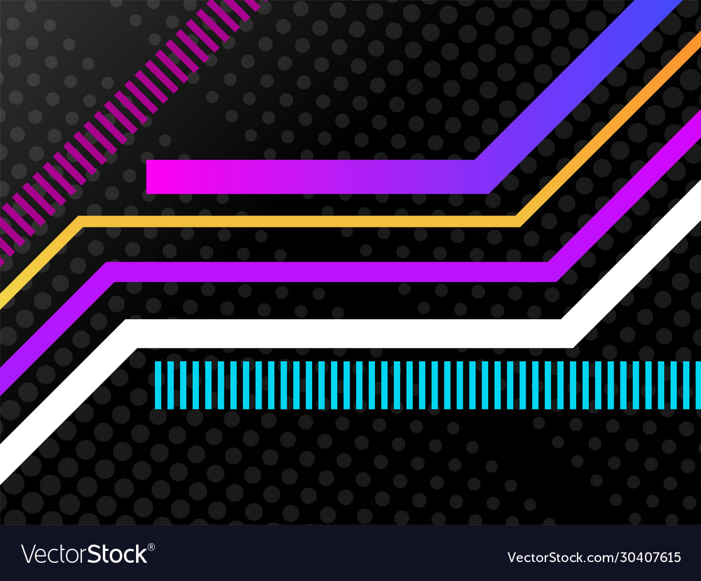 Abstract colorful geometric banner textured Vector Image Abstract colorful geometric banner textured Vector Image