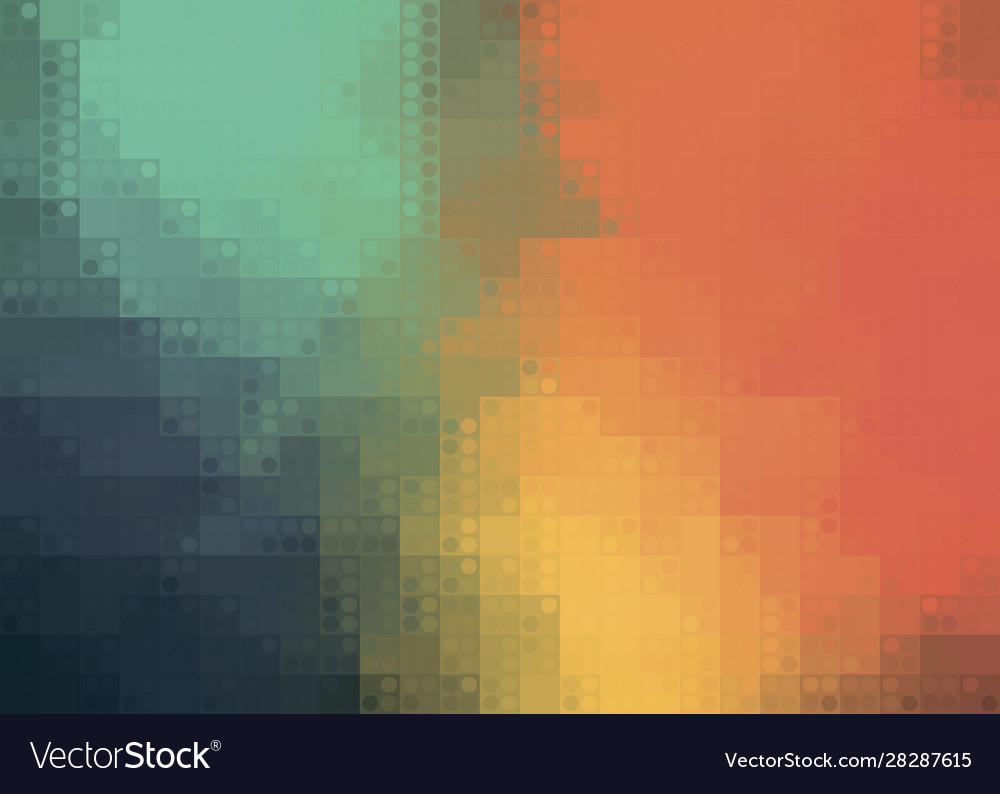 Background gradient pixel abstract Royalty Free Vector Image
