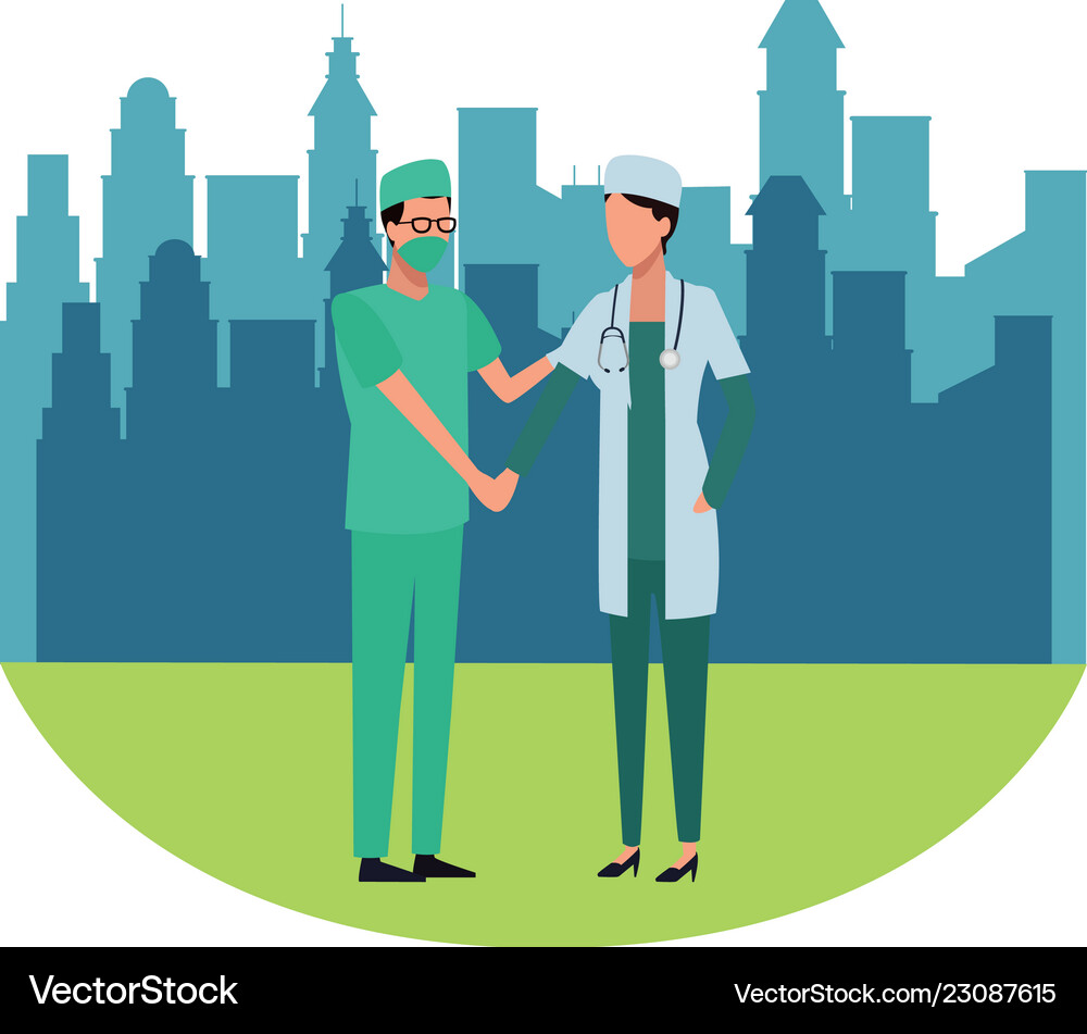 People job and occupation Royalty Free Vector Image