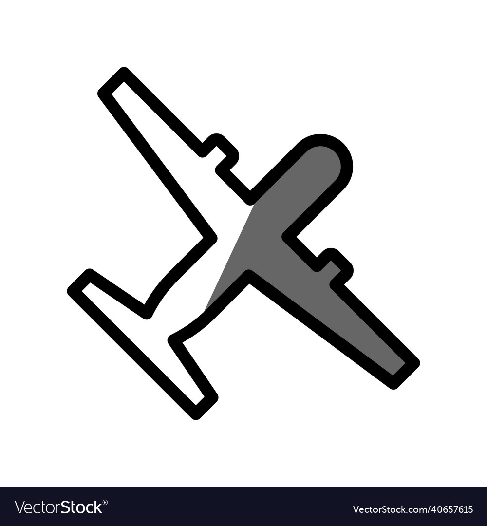 Plane Royalty Free Vector Image - VectorStock