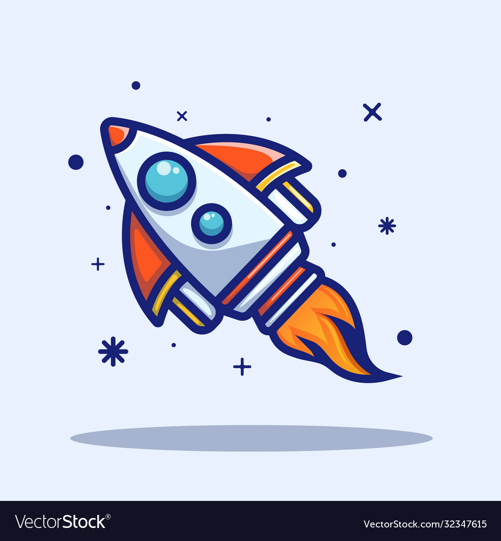 Rocket Royalty Free Vector Image - VectorStock