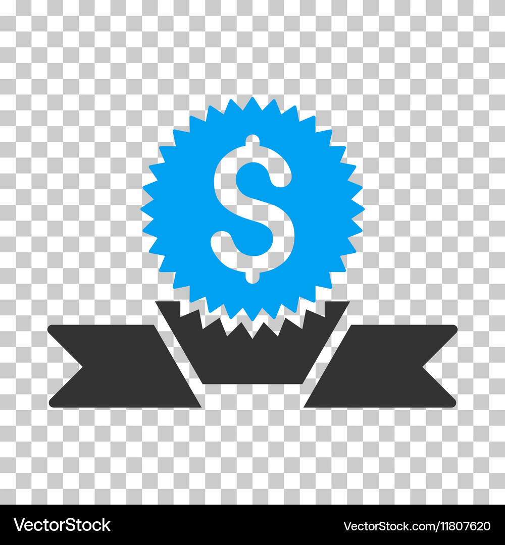 Banking award icon Royalty Free Vector Image - VectorStock