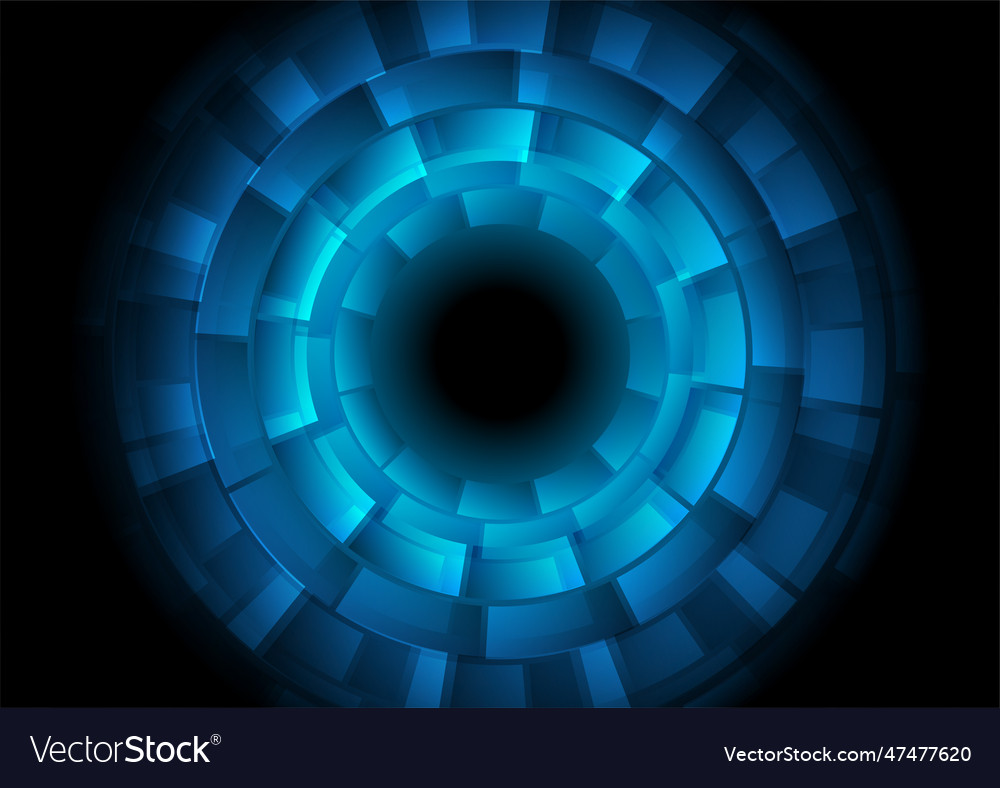 Futuristic technology dark blue abstract Vector Image Futuristic technology dark blue abstract Vector Image