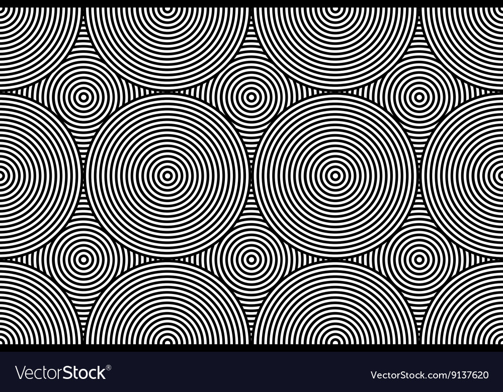 Hypnotic fascinating abstract image Royalty Free Vector
