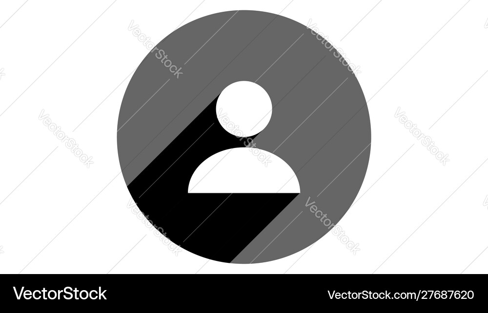 Man icon avatar user Royalty Free Vector Image