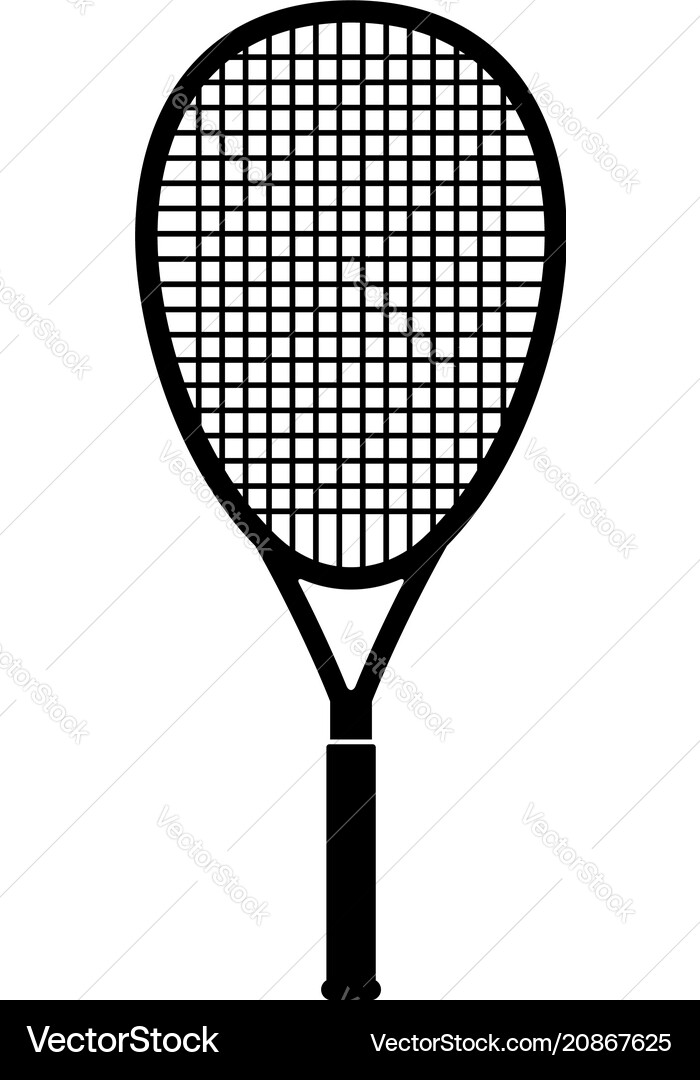 Tennis racquet Royalty Free Vector Image - VectorStock