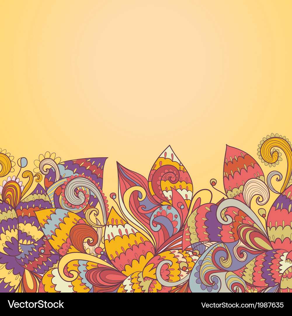 Abstract background of petal and wave Royalty Free Vector