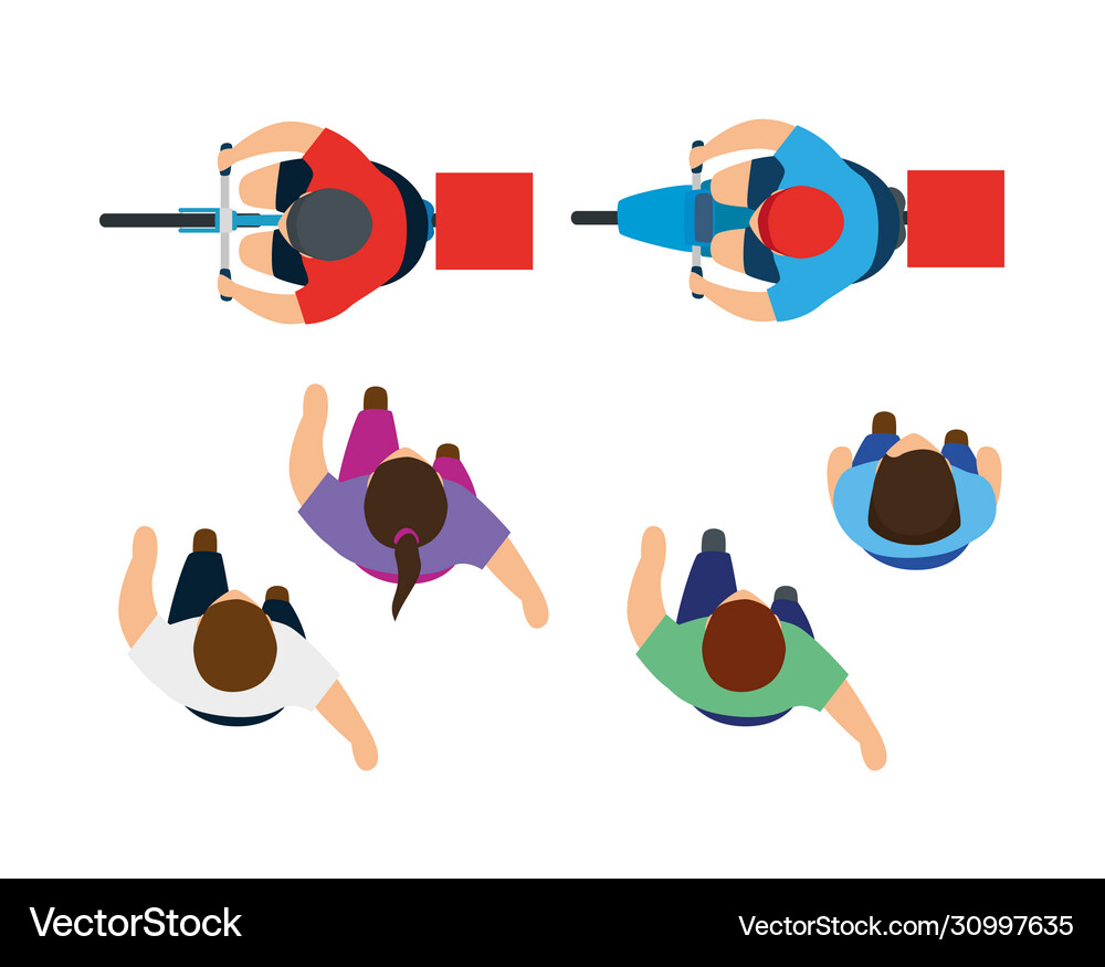 Campaign social distancing for covid19 19 Vector Image