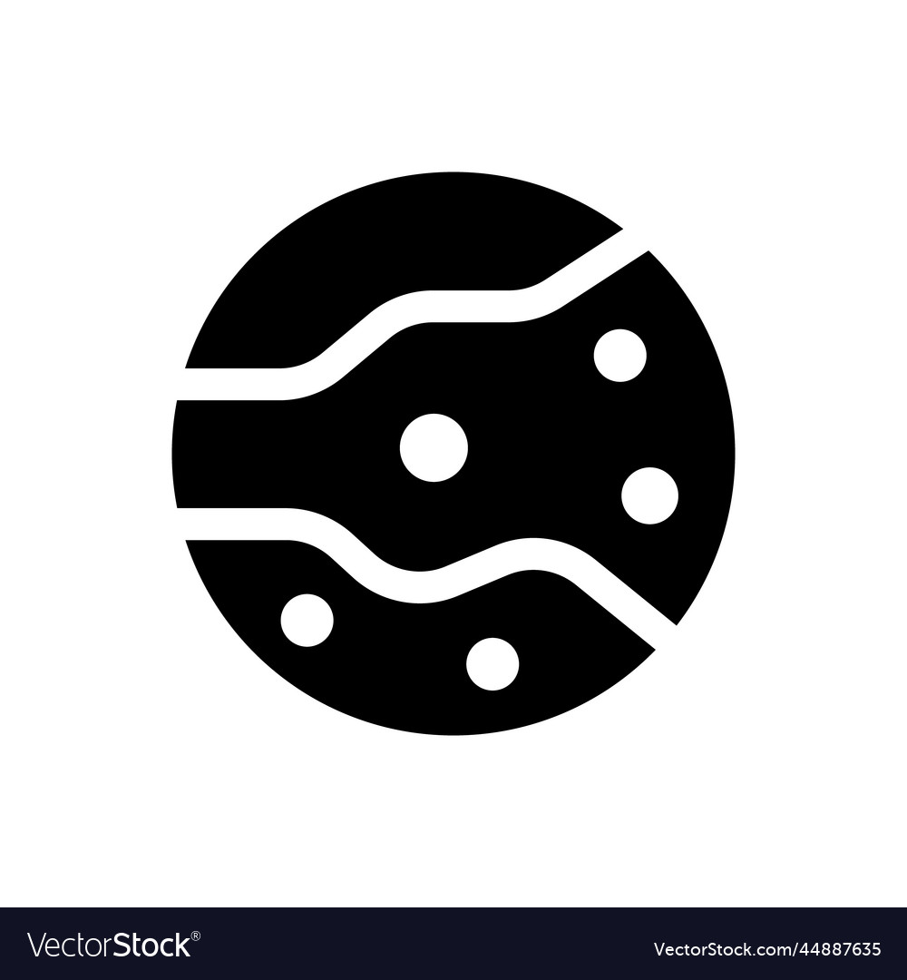 Mars planet icon Royalty Free Vector Image - VectorStock