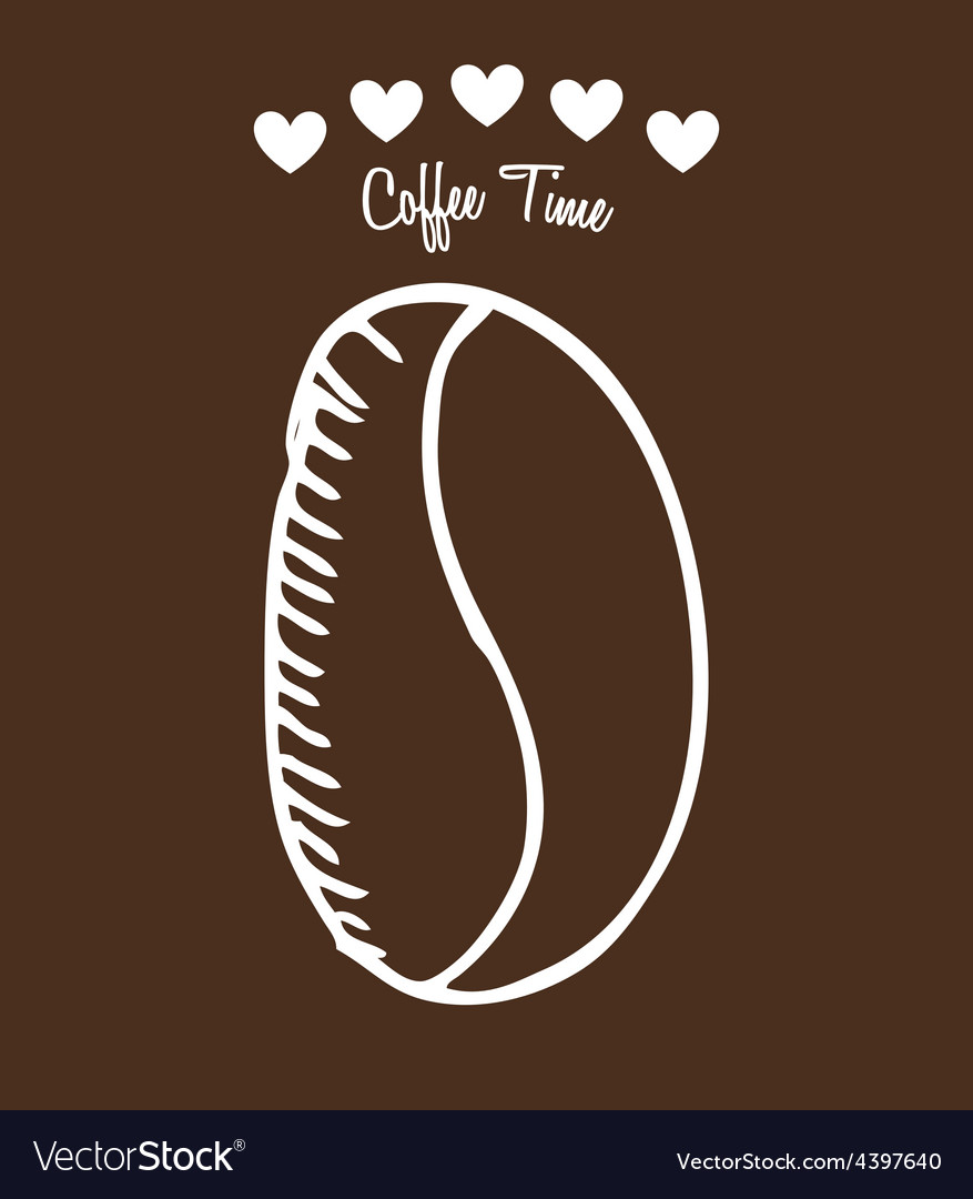 Coffee time Royalty Free Vector Image - VectorStock