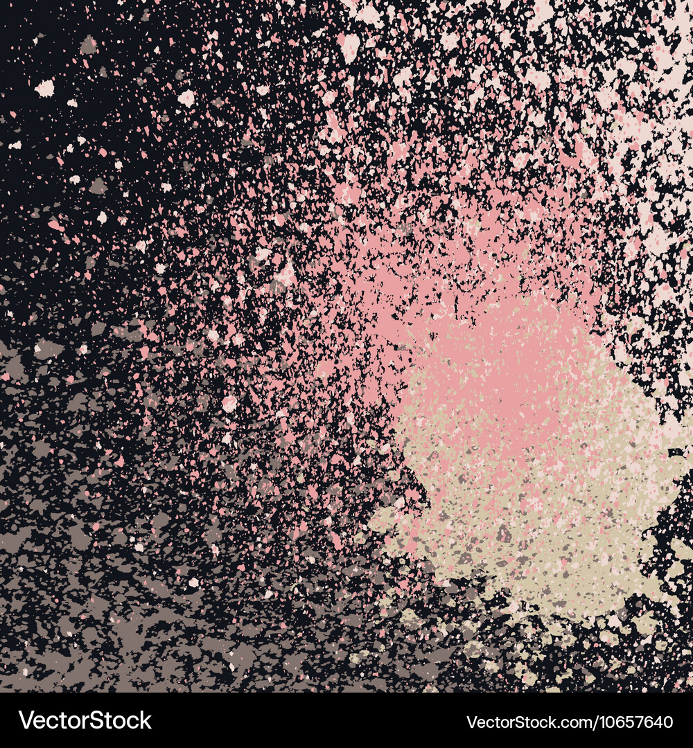 Splatter paint shine decoration acrylic dust flow Vector Image
