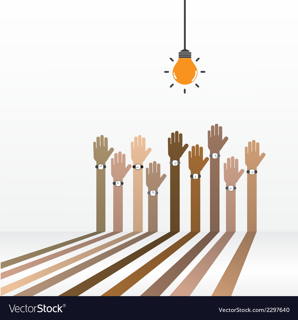 Support and help concept Royalty Free Vector Image