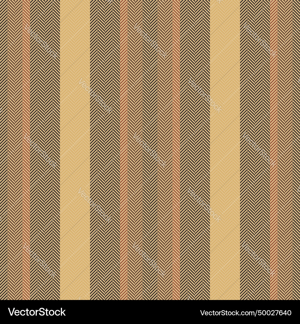 Vertical seamless of fabric stripe lines Vector Image