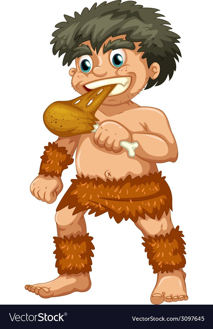 Caveman Royalty Free Vector Image - VectorStock