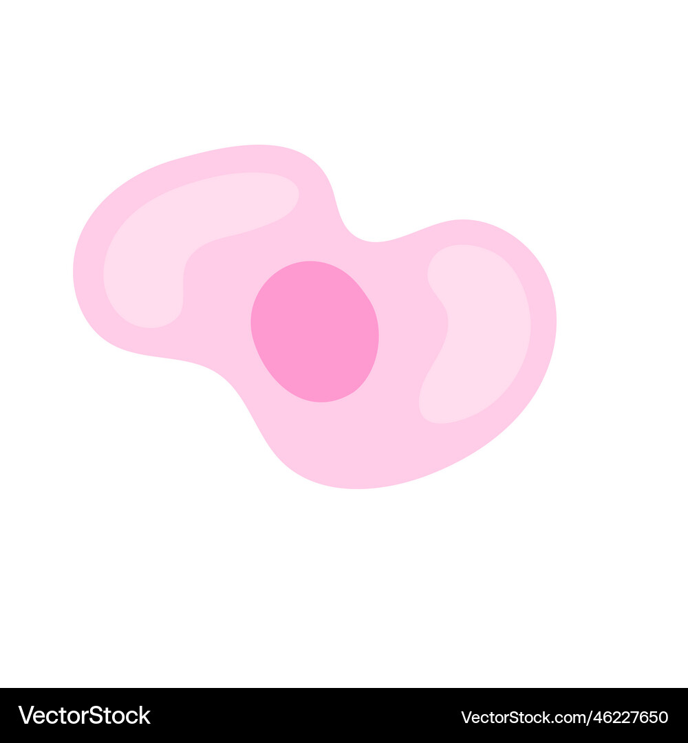 Human stem cell icon for medical design Royalty Free Vector