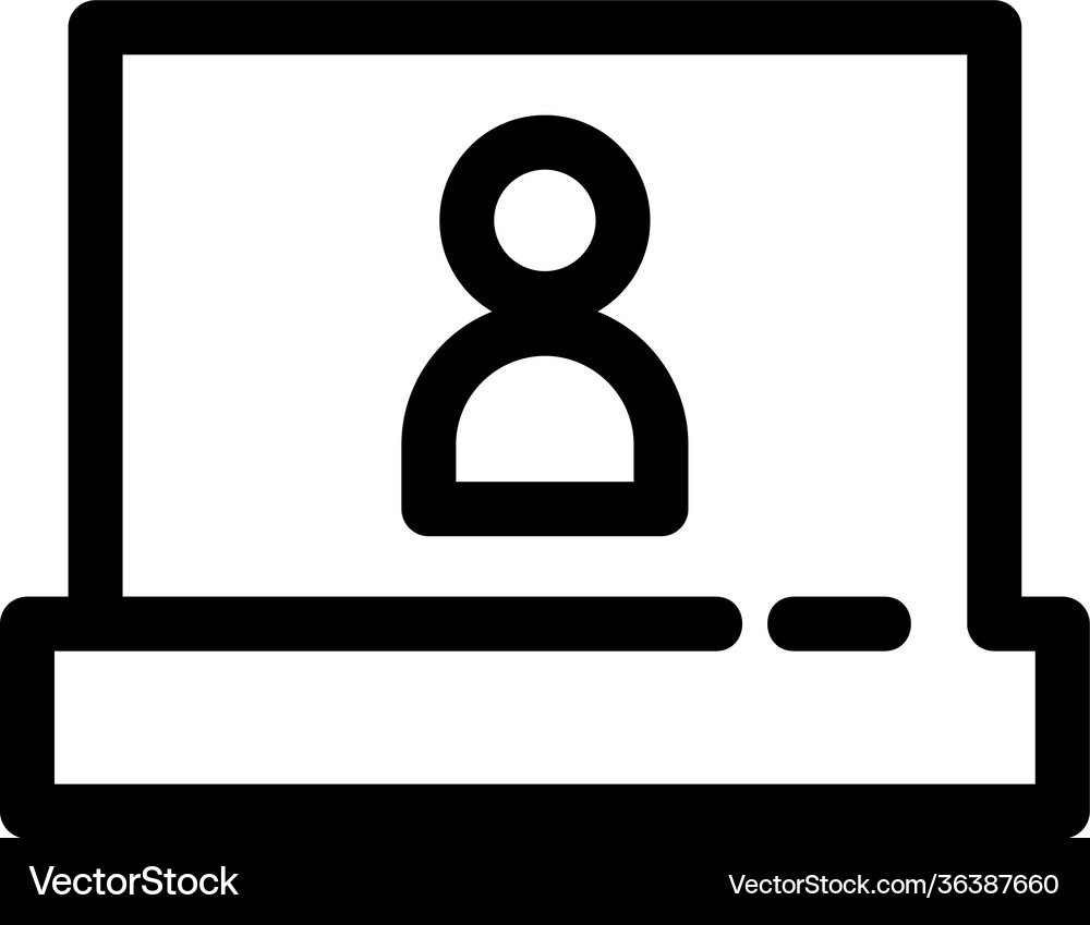 Admin icon or logo isolated sign symbol Royalty Free Vector