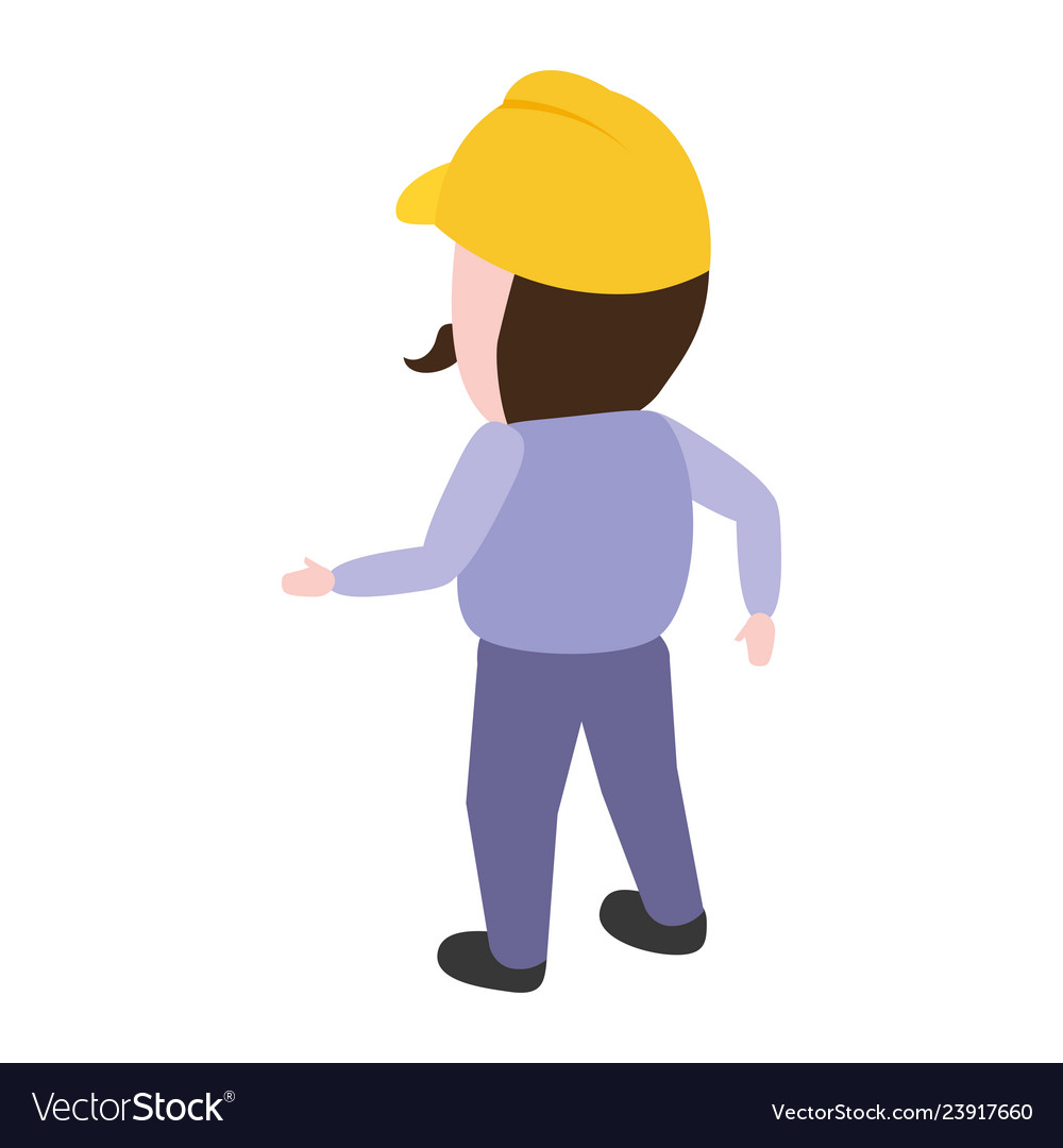 Construction worker professional Royalty Free Vector Image