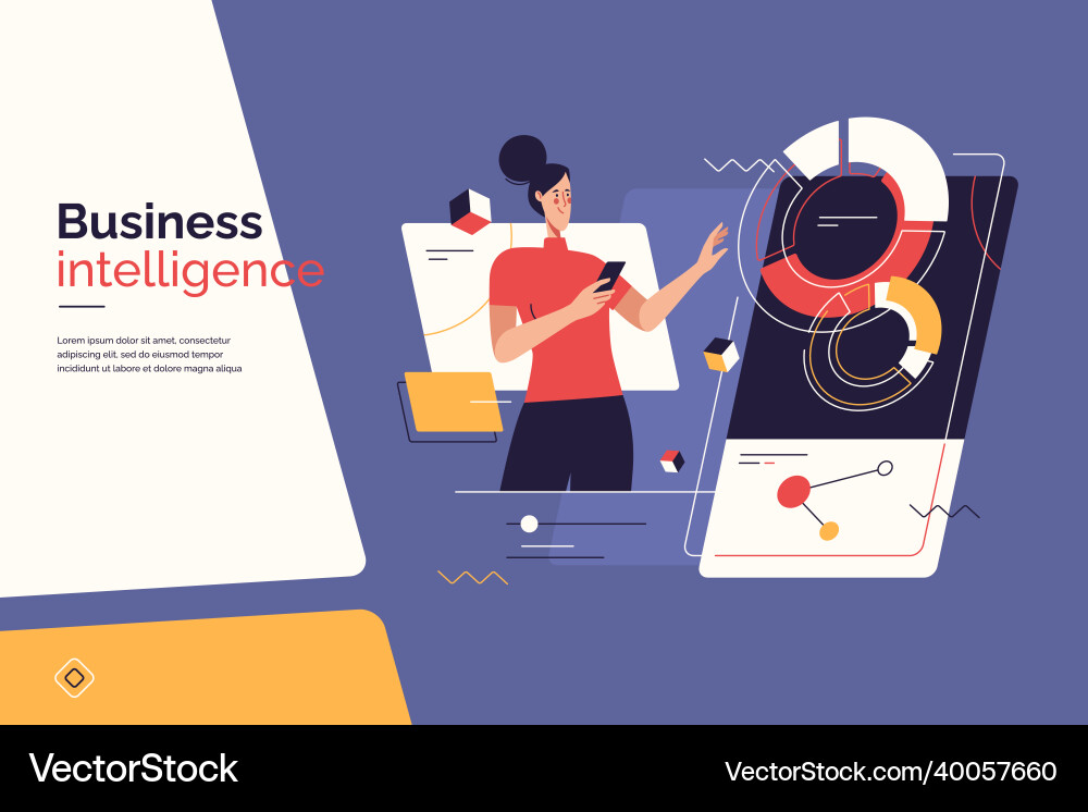 On the subject of data Royalty Free Vector Image