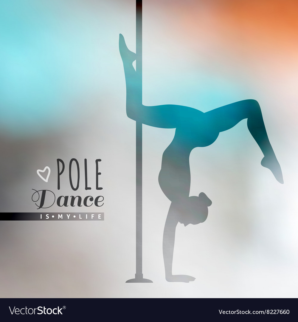 Pole dance Royalty Free Vector Image - VectorStock