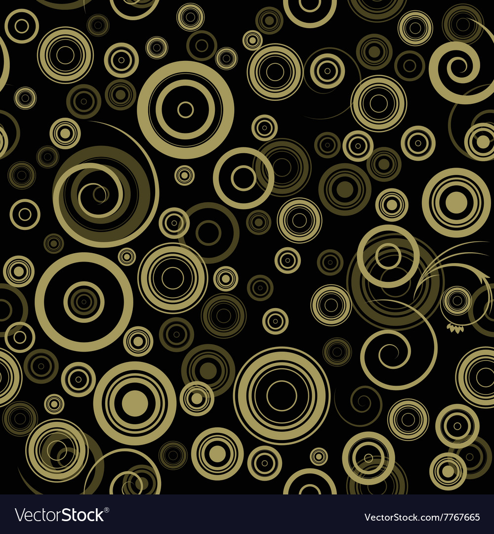 Swirl seamless pattern Royalty Free Vector Image